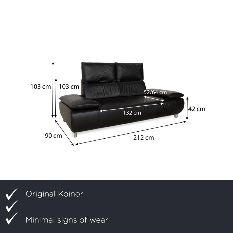 Volare Leather Two Seater Sofa from Koinor for sale at Pamono