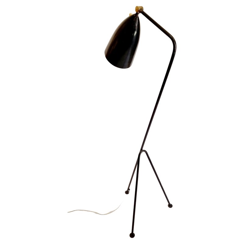 Midcentury Modern Grasshopper Lamp by Greta Grossman, 1950s for sale at ...
