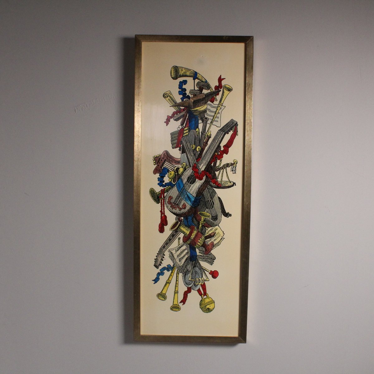 Trofei Series Panel from Piero Fornasetti, 1970s for sale at Pamono