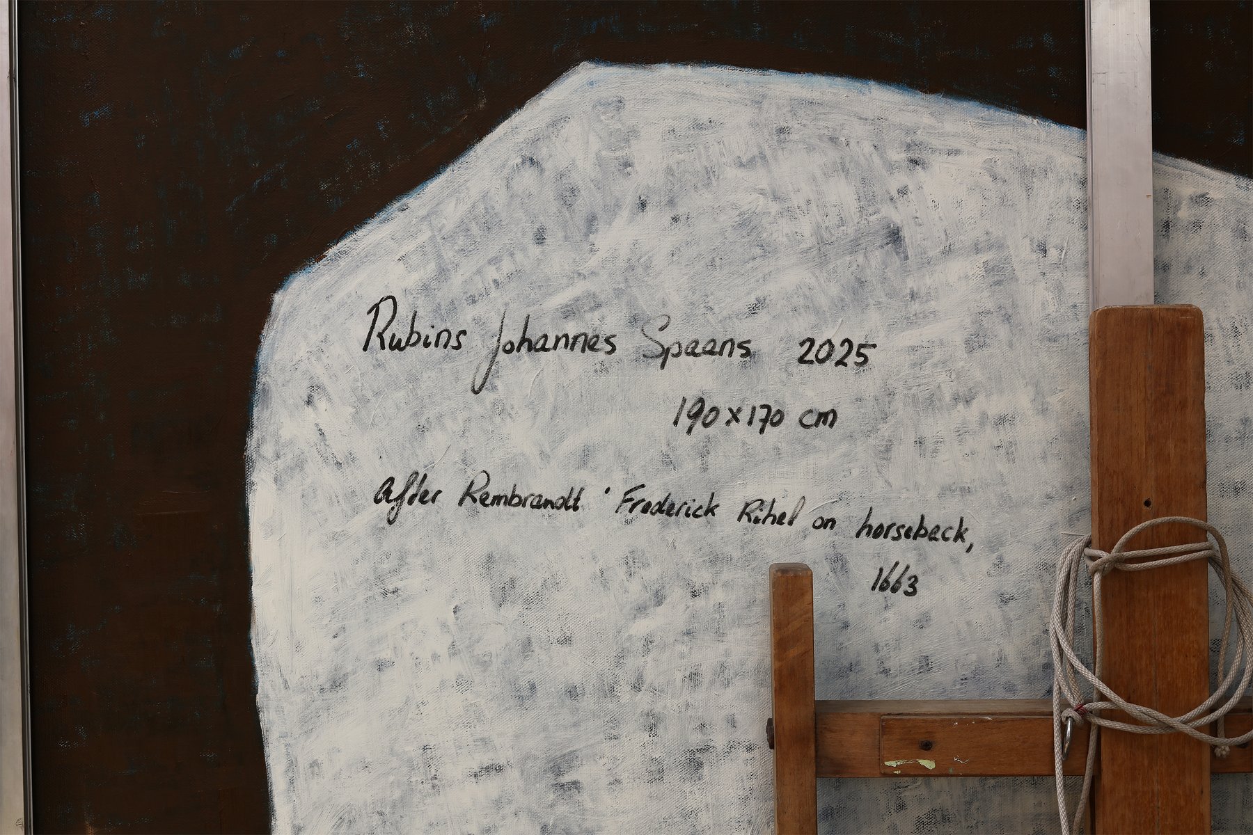 Rubins Johannes Spaans, Ritratto di Frederick Rihel a cavallo, 2025 ...