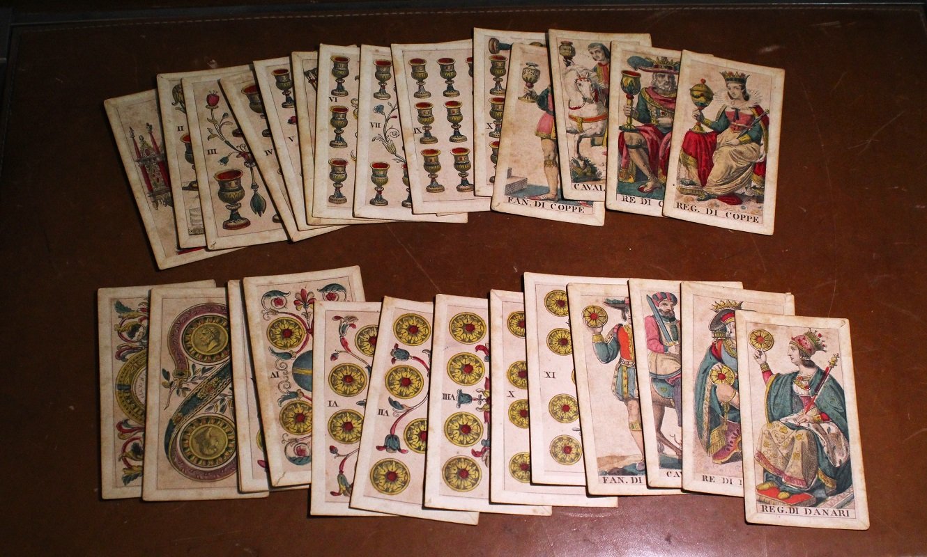 Antique Tarot Card Set from Carlo Della Rocca, Milan, 1800s for sale at ...