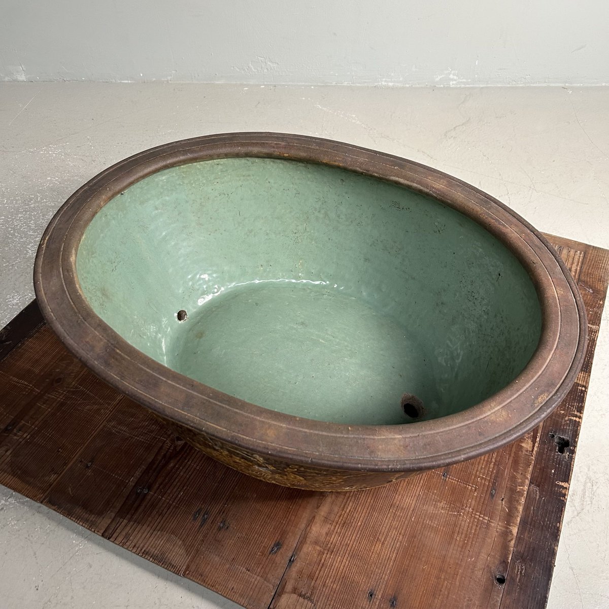 Antique Japanese Ceramic Water Pot, 1910s for sale at Pamono