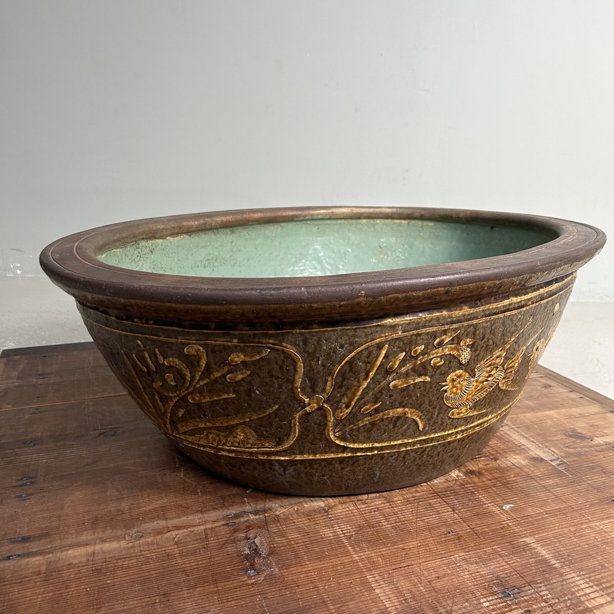 Antique Japanese Ceramic Water Pot, 1910s for sale at Pamono