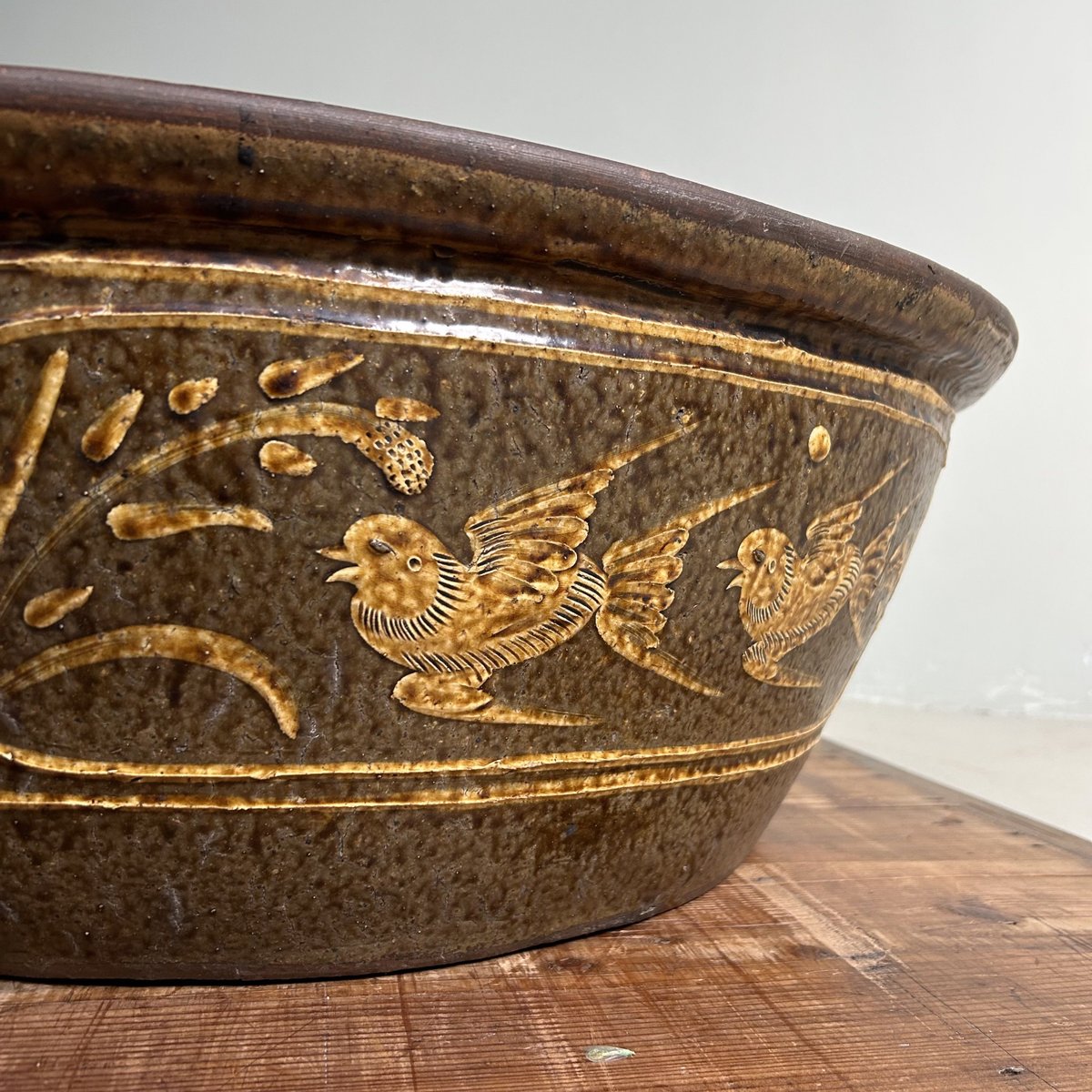 Antique Japanese Ceramic Water Pot, 1910s for sale at Pamono