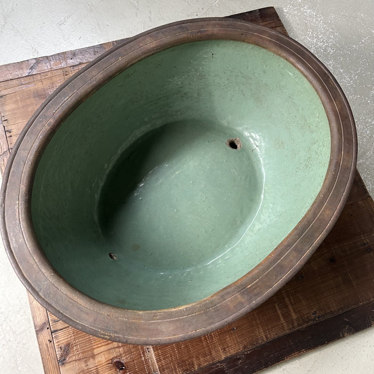 Antique Japanese Ceramic Water Pot, 1910s for sale at Pamono