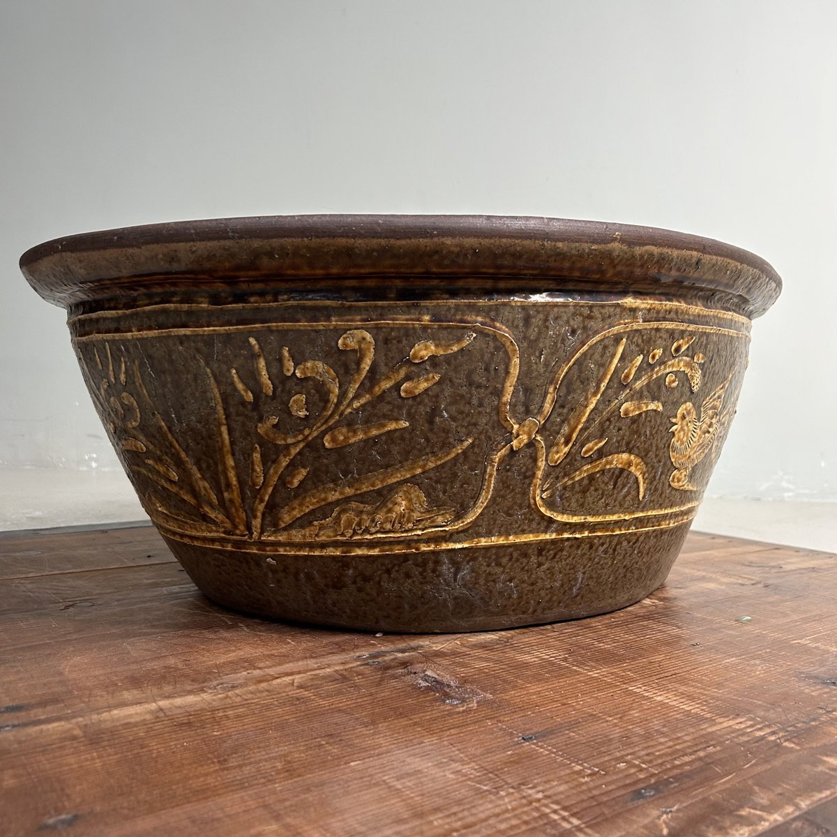 Antique Japanese Ceramic Water Pot, 1910s for sale at Pamono