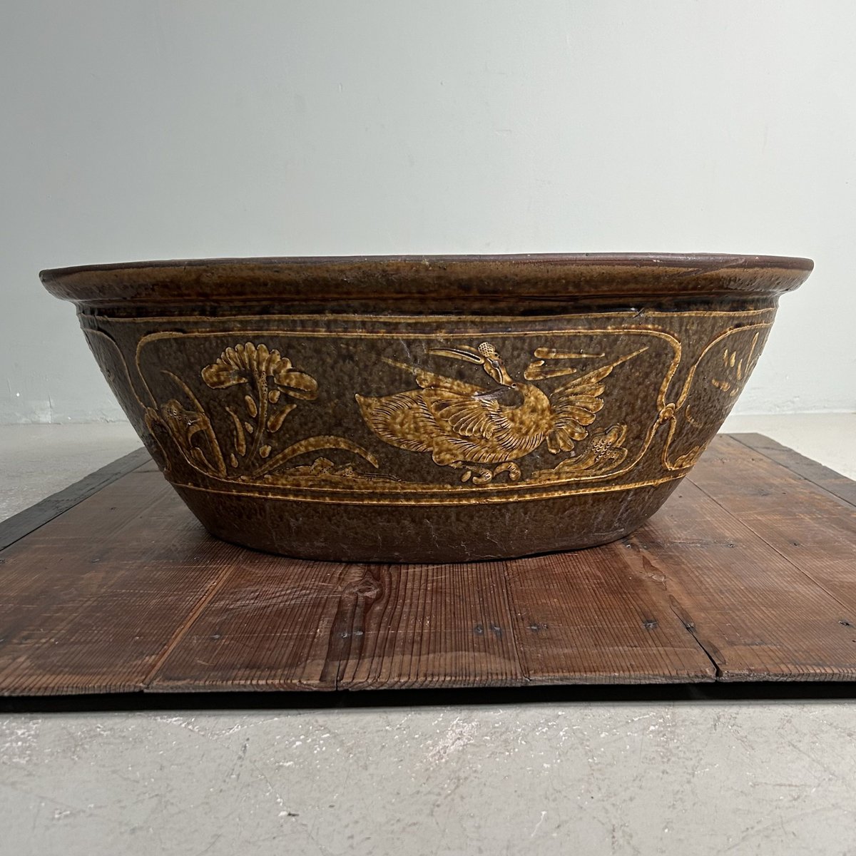 Antique Japanese Ceramic Water Pot, 1910s for sale at Pamono