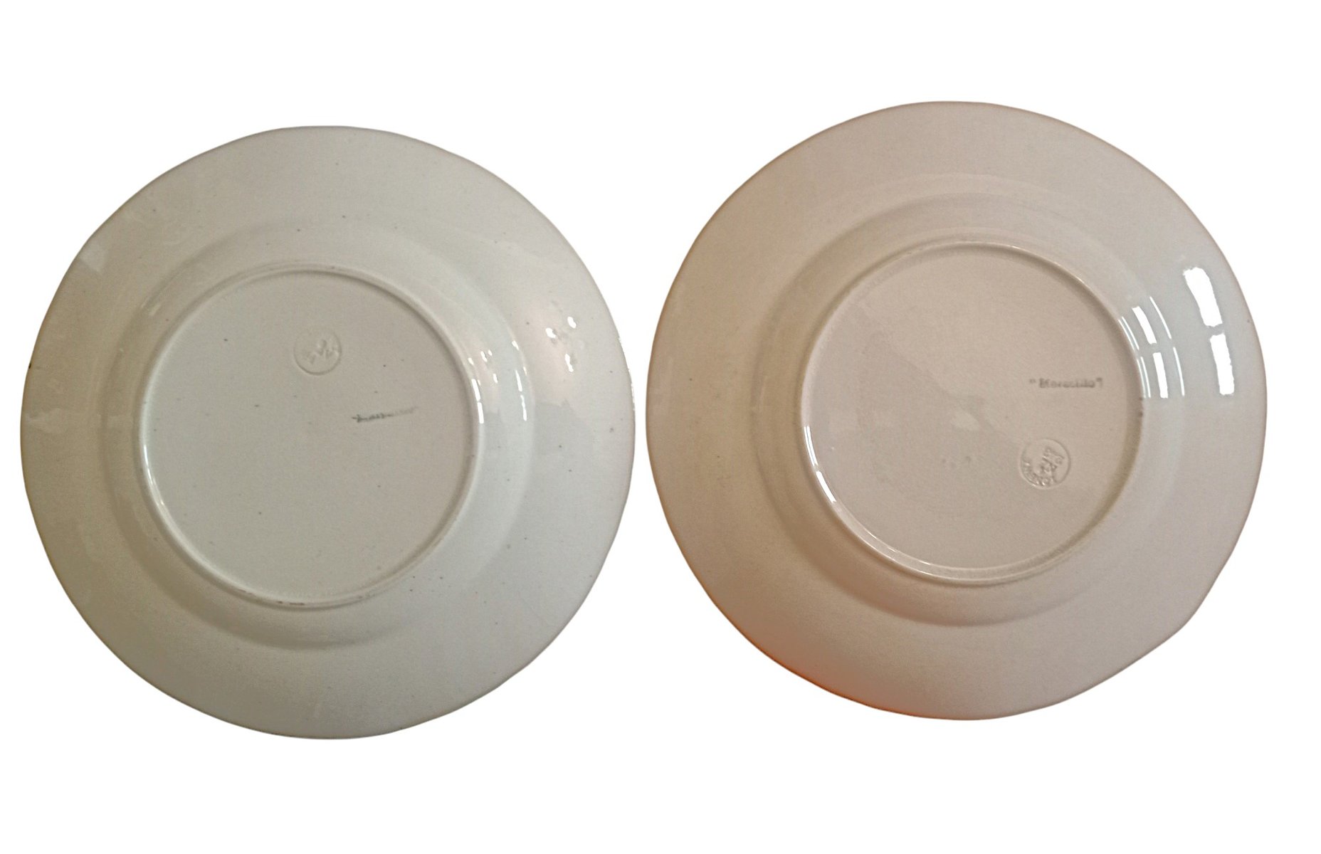 Marseille Model Plates from Longwy, 1950s, Set of 2 for sale at Pamono