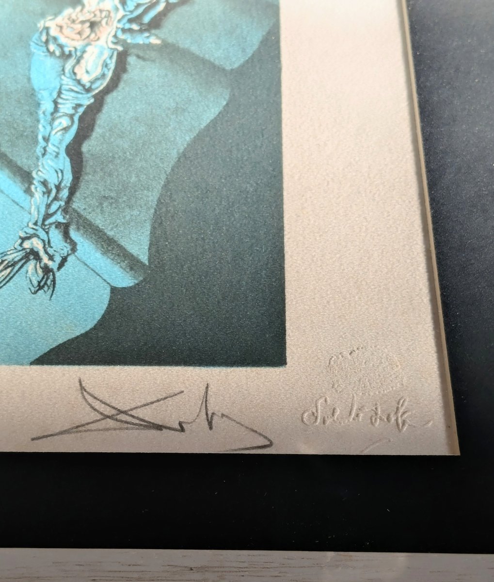 Salvador Dali, Invisible Man, Color Lithograph on Arches Paper, 1970s ...