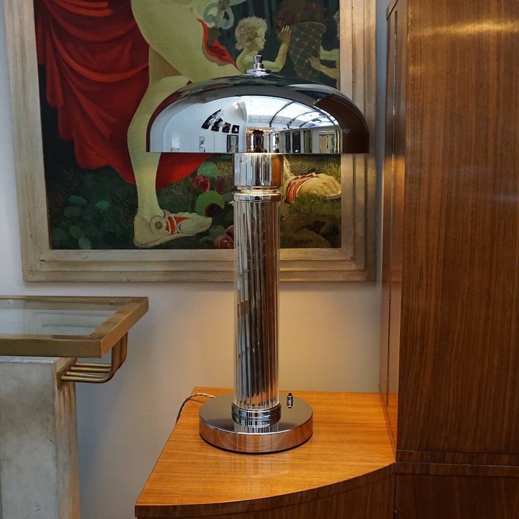 Art Deco Tall Table Lamps, Set of 2 for sale at Pamono