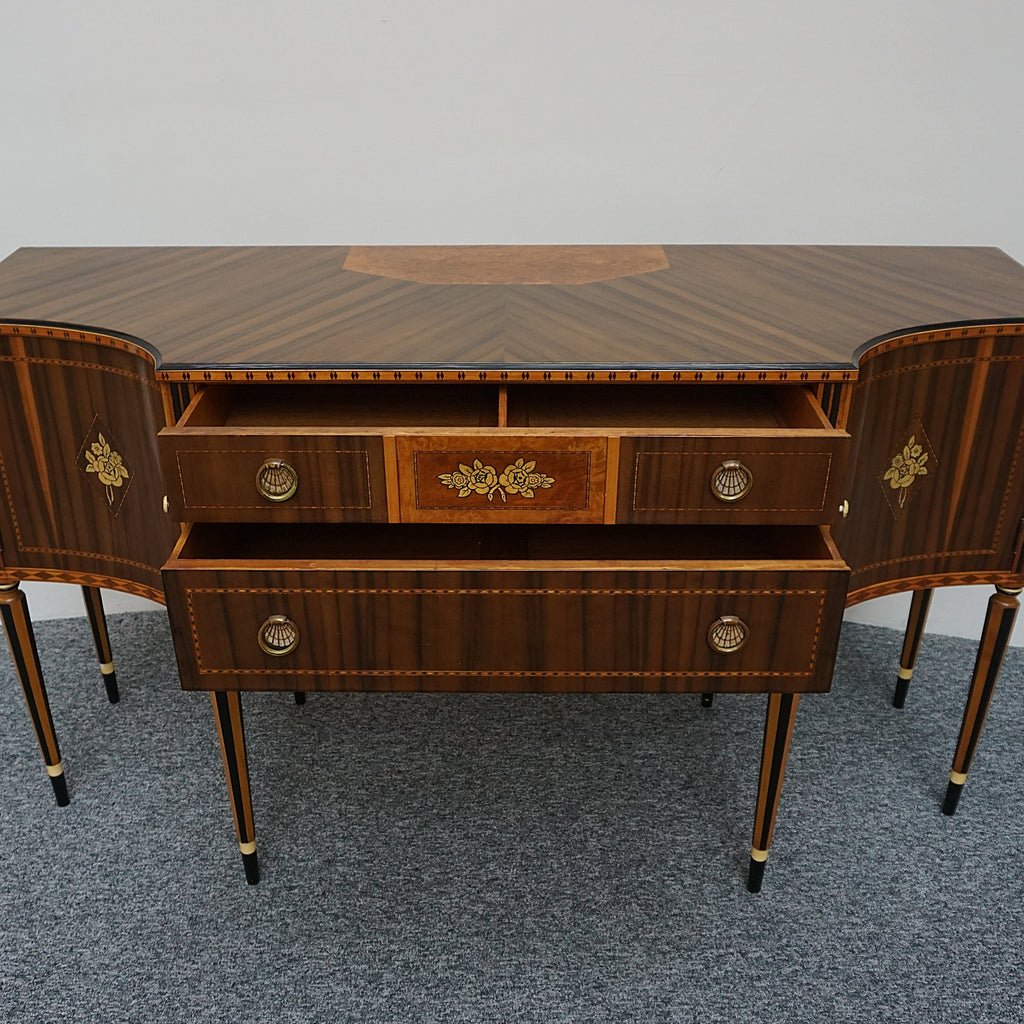 Art Deco Sideboard in Australian Walnut Veneer, 1940s for sale at Pamono