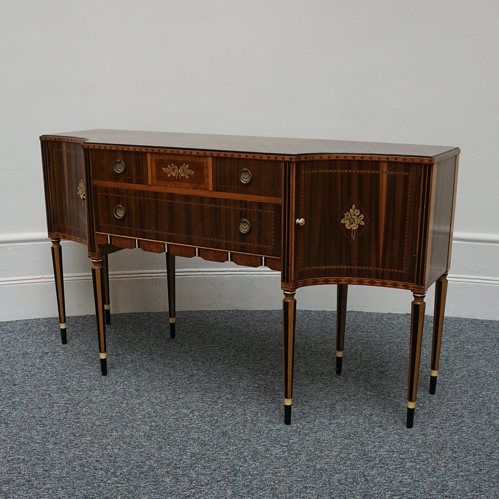 Art Deco Sideboard in Australian Walnut Veneer, 1940s for sale at Pamono