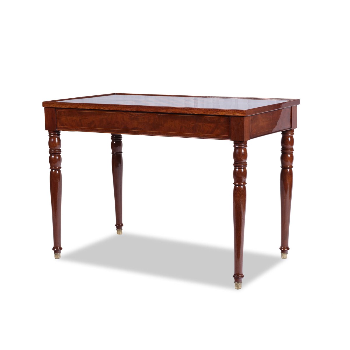 Victorian Game Table in Mahogany, England, 1850s for sale at Pamono