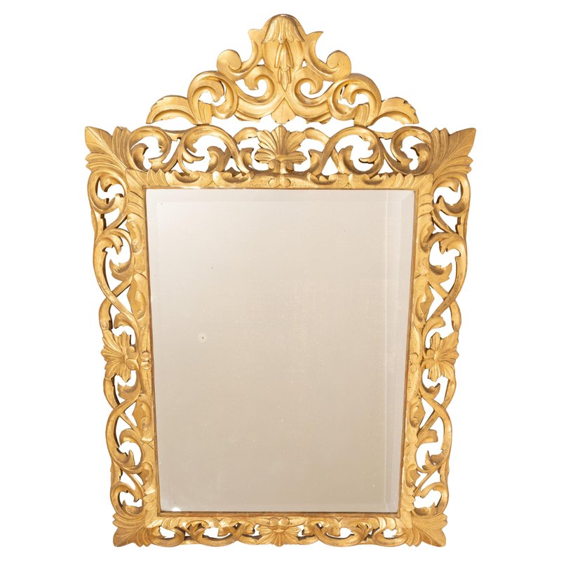 Antique Gilded Mirror, 18th Century for sale at Pamono