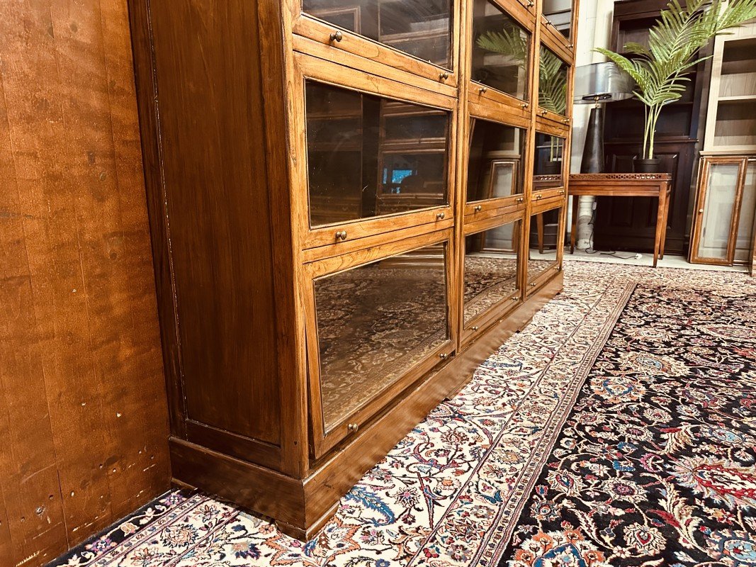 Large Antique Library Cabinet from Globe Wernicke for sale at Pamono