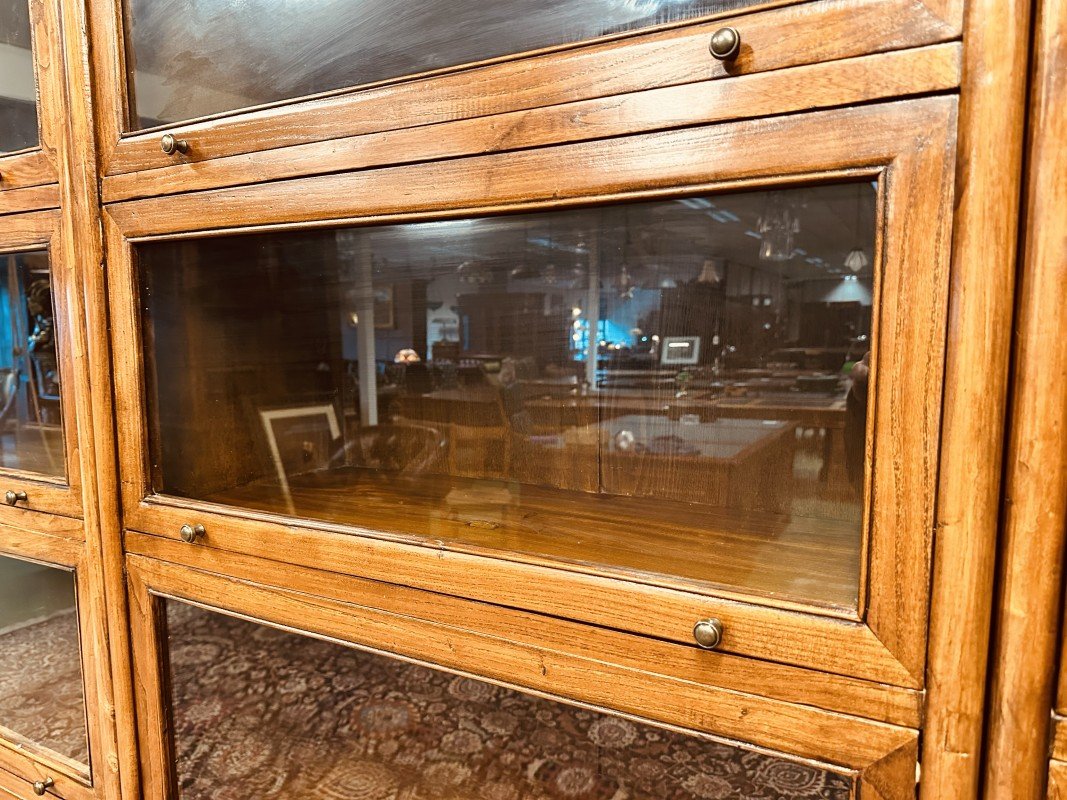 Large Antique Library Cabinet from Globe Wernicke for sale at Pamono