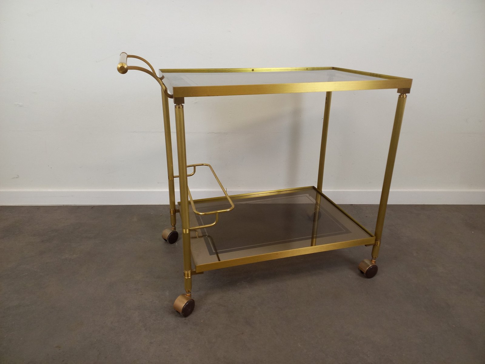 Golden Trolley on Wheels, 1980s for sale at Pamono