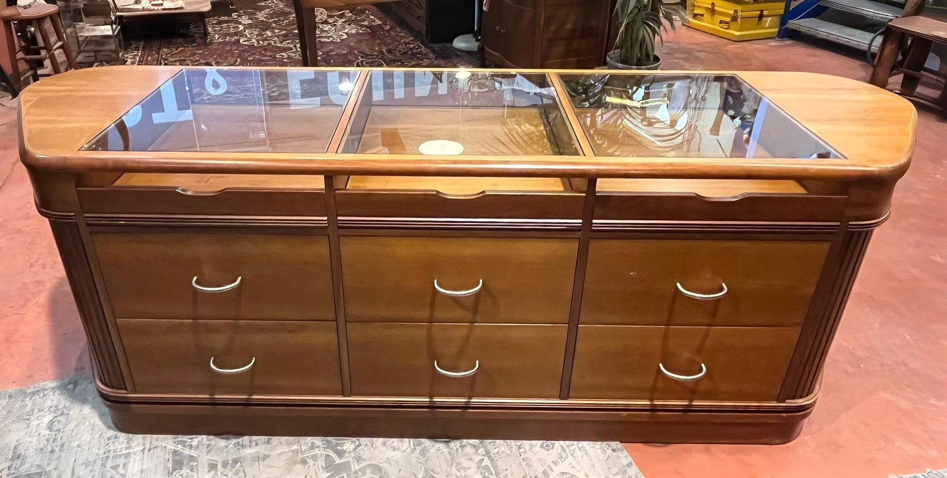Vintage Italian Store Counter for sale at Pamono