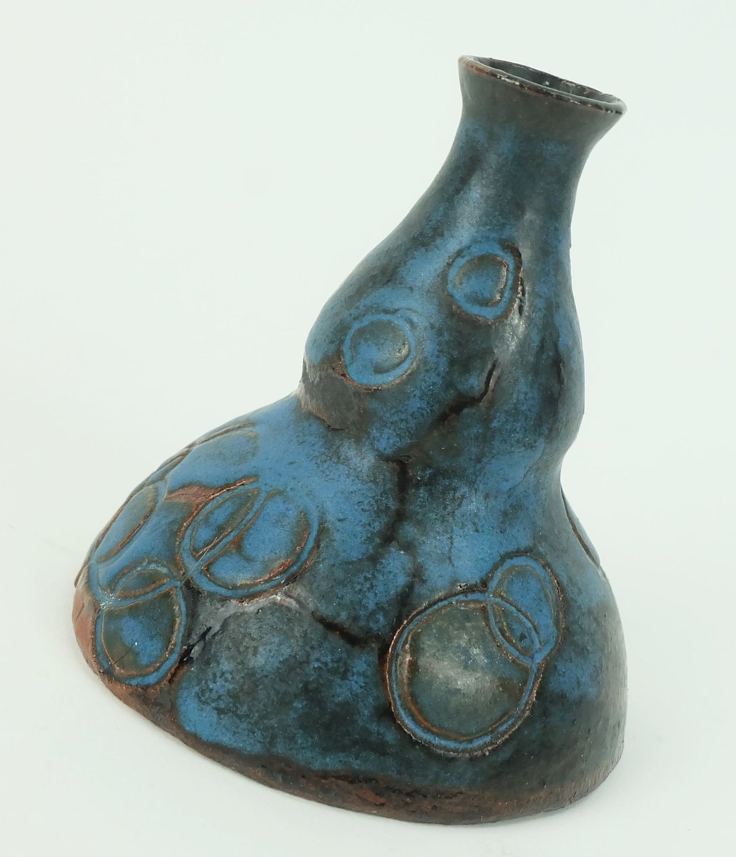 Small Modern Danish Ceramic Vase from Conny Walther Studio Pottery ...