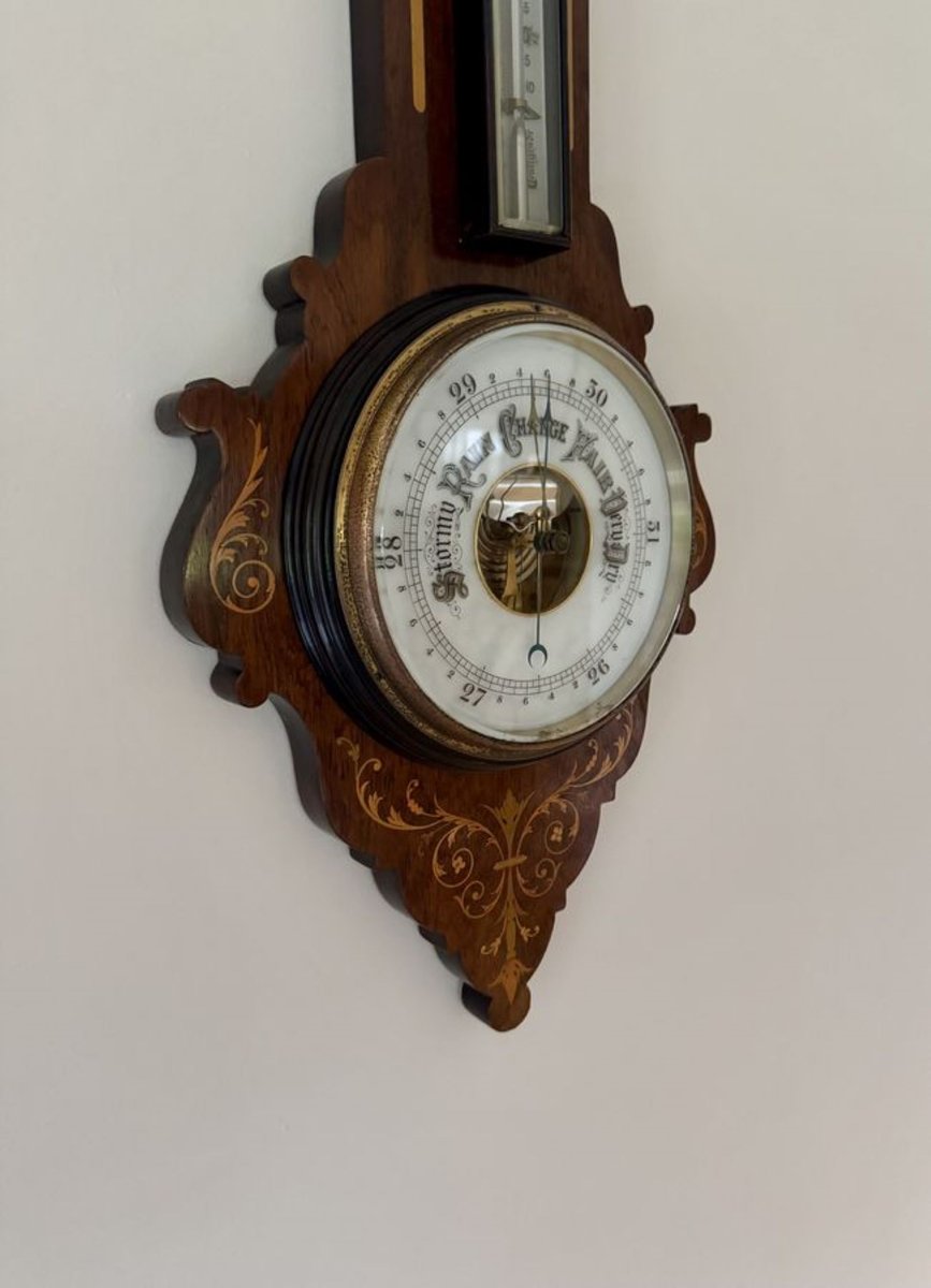 Edwardian Banjo Barometer, 1900s for sale at Pamono
