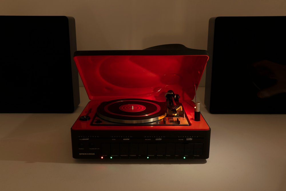 Mod. Concept 101 Turntable by Richard Sapper, 1970s, Set of 3 for sale ...