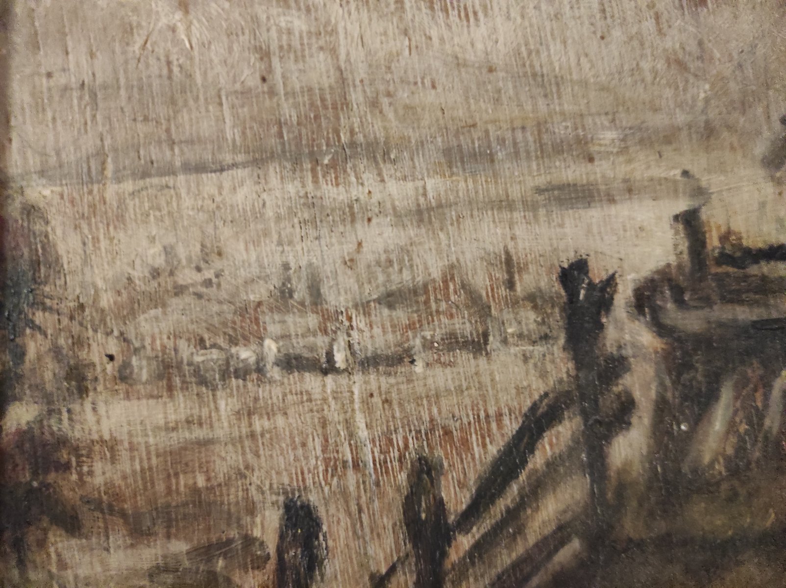 Gatacre, Montmartre in the 17th Century, 1986, Oil Painting for sale at ...