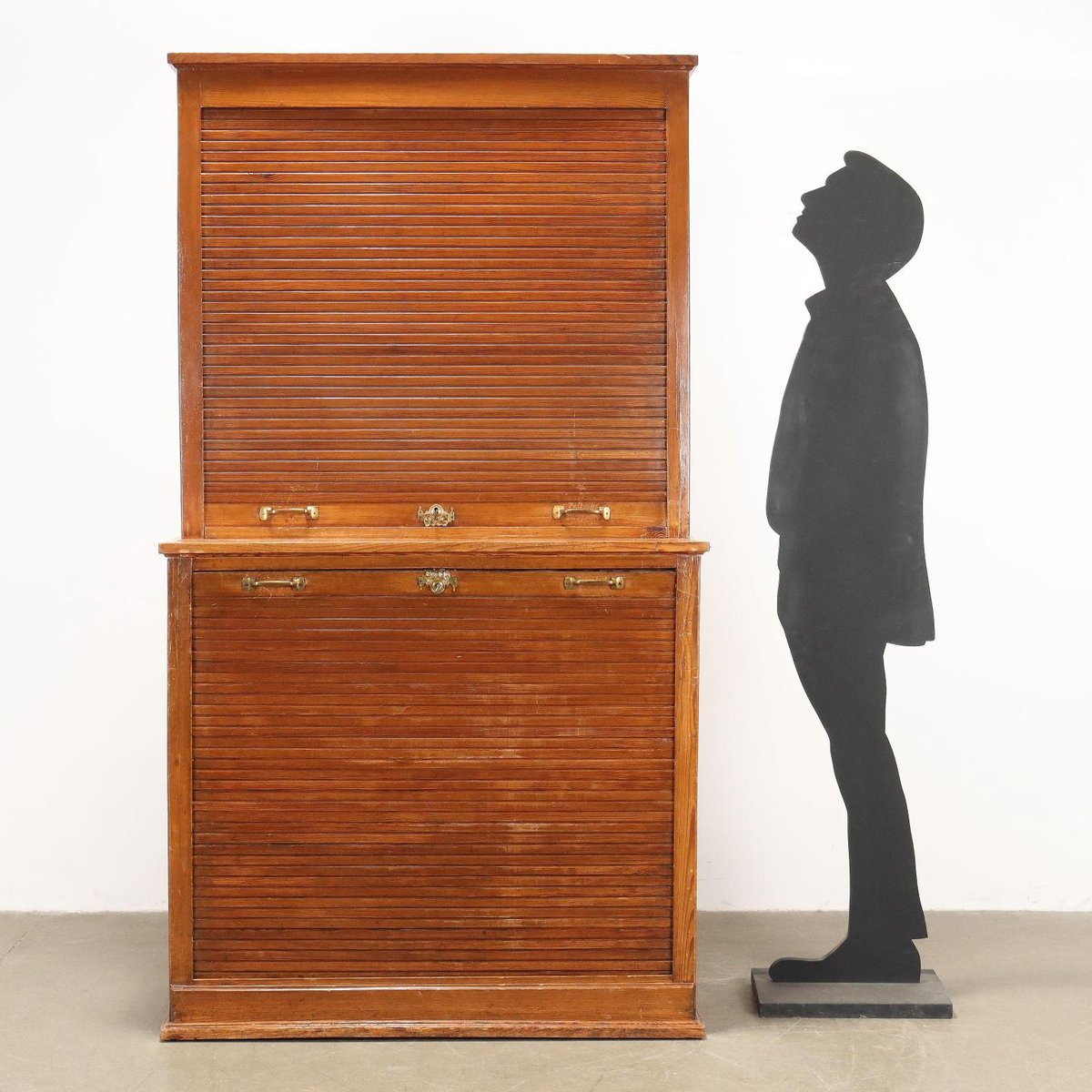 Rolling Shutter Archive Cabinet for sale at Pamono