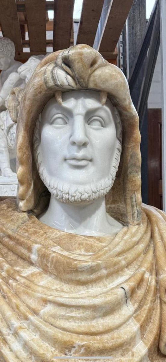 Alexander the Great Bust Sculpture, 20th Century, Marble for sale at Pamono