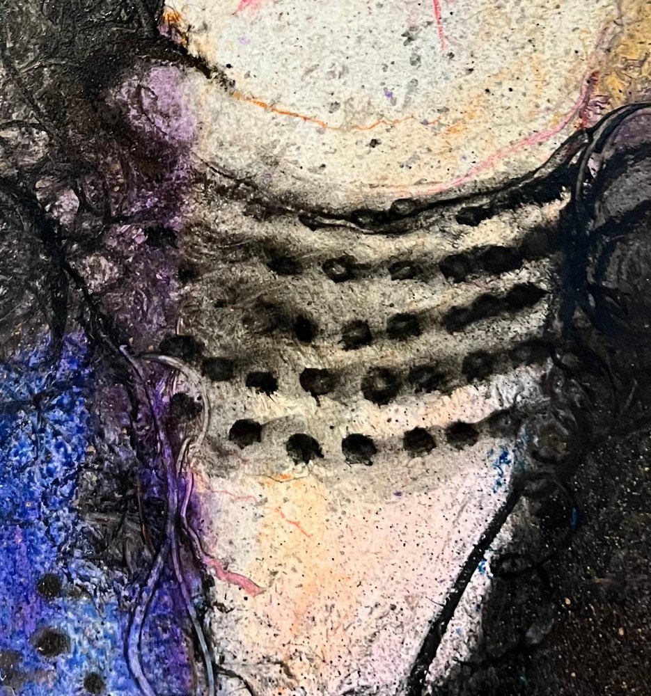 Chantal Kakal Colson, One More Glass, Oil on Wood for sale at Pamono