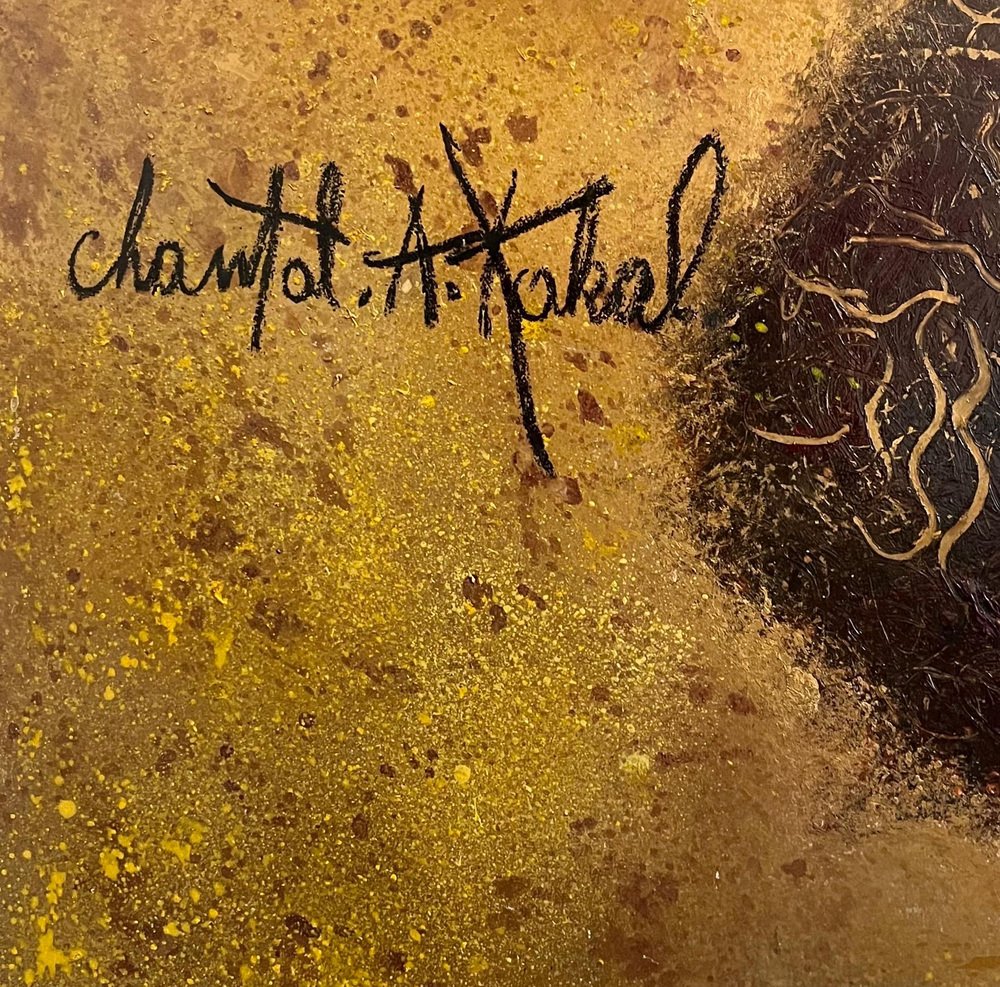 Chantal Kakal Colson, Promise, Oil on Wood for sale at Pamono