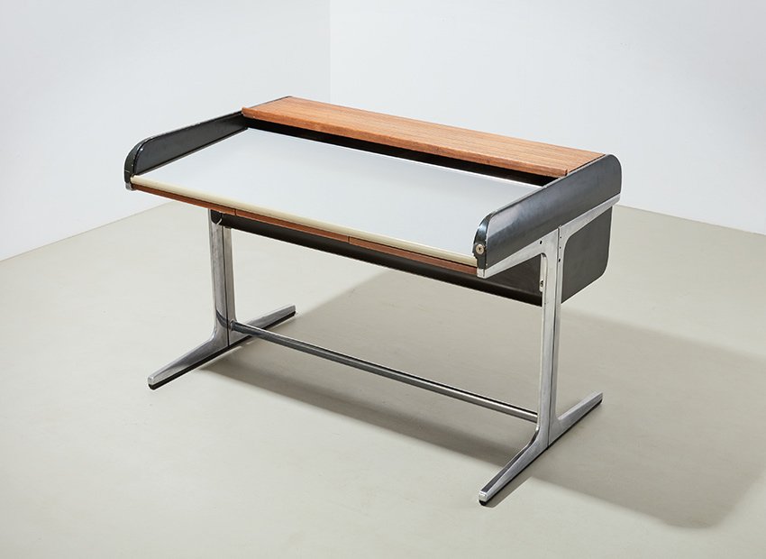 Action Office Roll-Top Desk by George Nelson for Herman Miller, 1960s ...