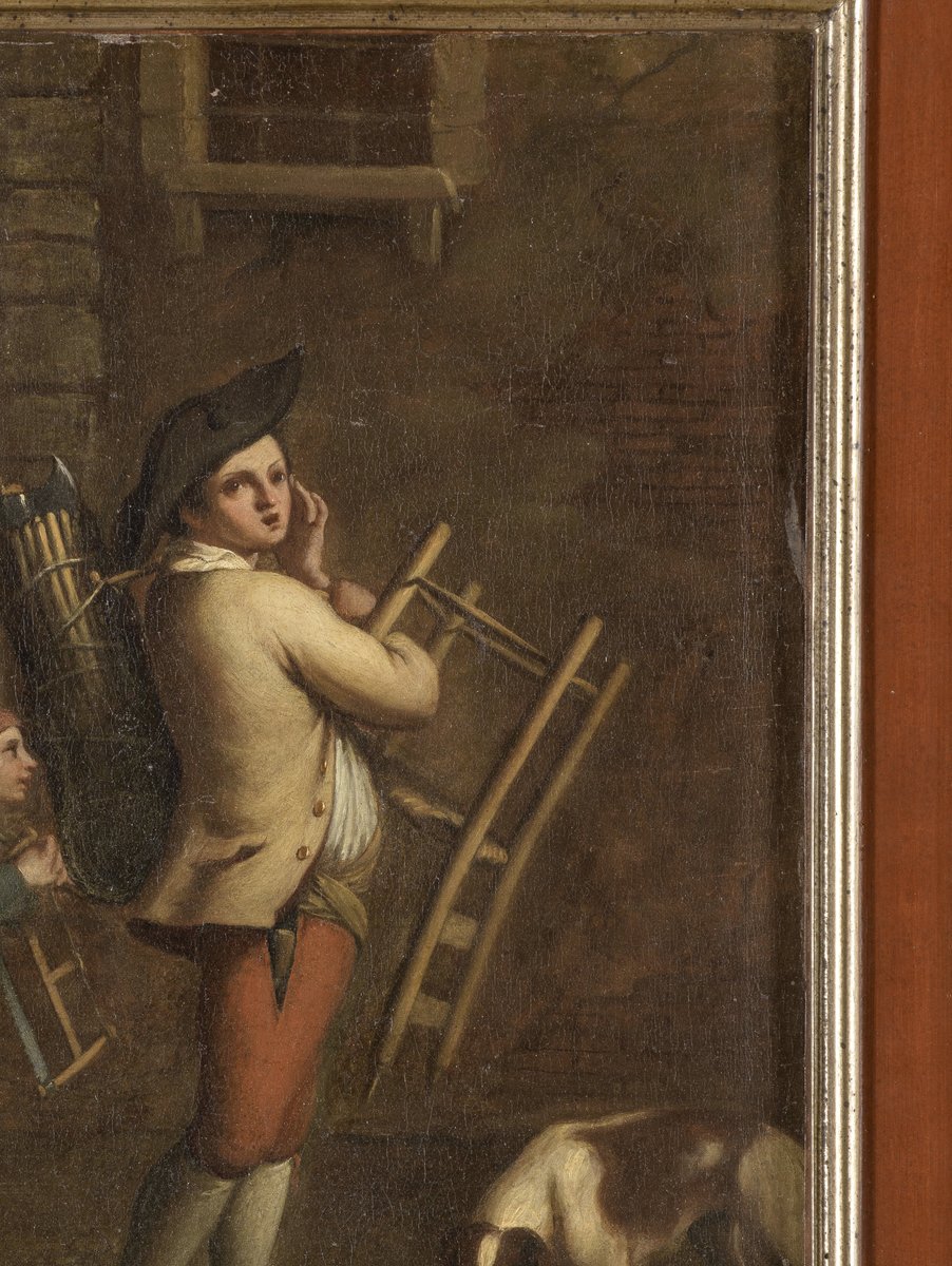 Period Venetian Portrait Painting for sale at Pamono