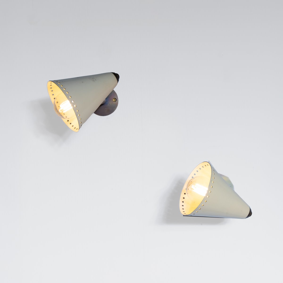 Mid-Century Cone Sconces, 1950s, Set of 2 for sale at Pamono