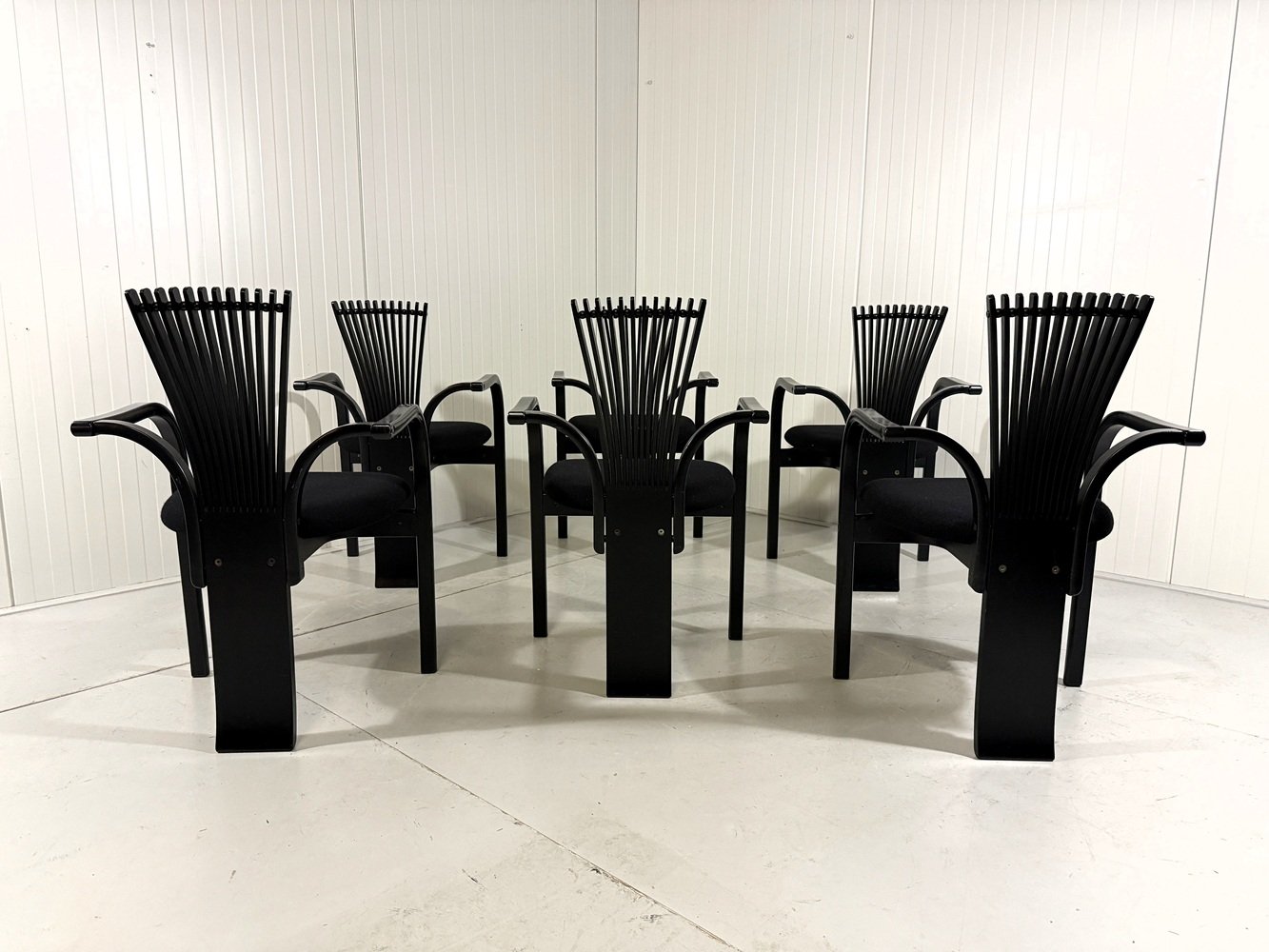 Totem Chairs by Torstein Nilsen for Westnofa, Norway, 1980s, Set of 6 ...