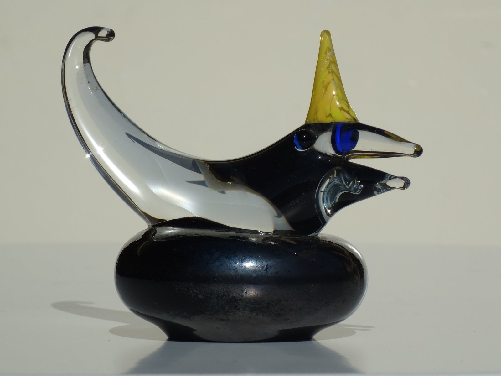Dodo Bird Glass Sculpture from Novosad & Syn, 1980s for sale at Pamono