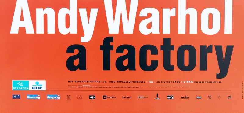 Andy Warhol Factory Poster for sale at Pamono