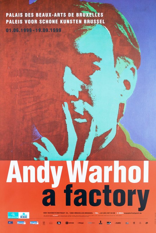 Andy Warhol Factory Poster for sale at Pamono