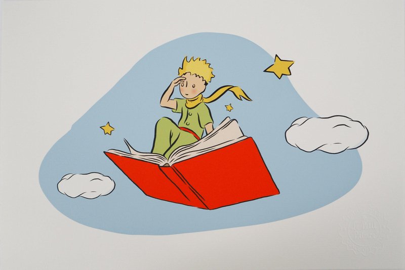 Antoine de Saint-Exupery, The Little Prince and the Flying Book ...
