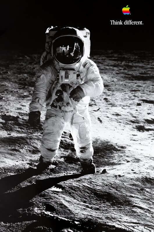Apple Neil Armstrong Poster for sale at Pamono