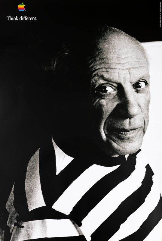 Apple Pablo Picasso Poster for sale at Pamono