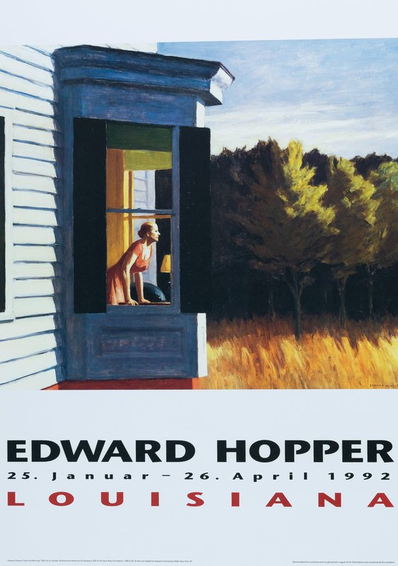 Edward Hopper Cape Cod Morning Poster for sale at Pamono