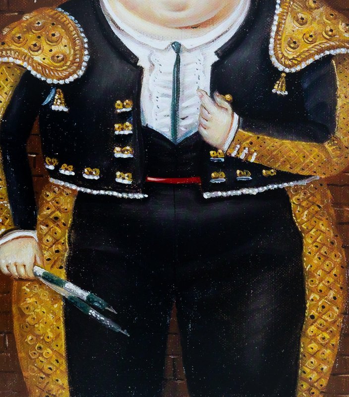 Fernando Botero Bullfighter Poster for sale at Pamono