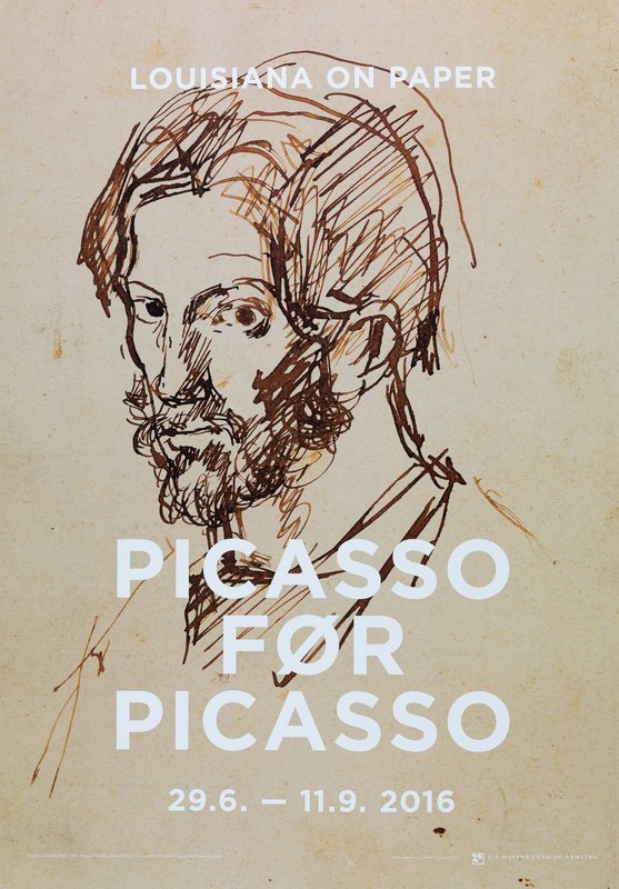 Pablo Picasso Self-Portrait Poster for sale at Pamono