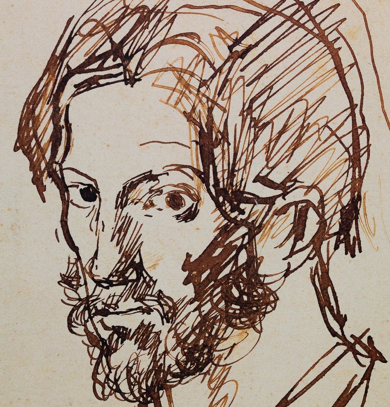 Pablo Picasso Self-Portrait Poster for sale at Pamono