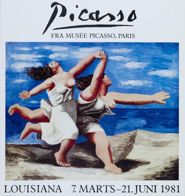 Pablo Picasso Two Women at the Beach Poster for sale at Pamono