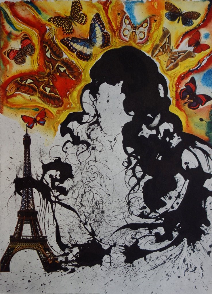 Salvador Dali, Paris, Lithograph for sale at Pamono