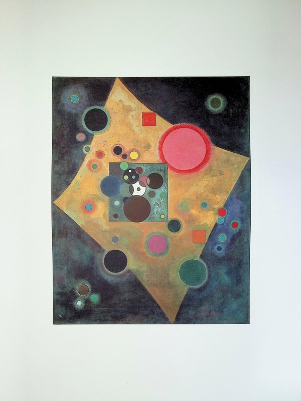 Vassily Kandinsky, Pink Accent, Lithograph for sale at Pamono