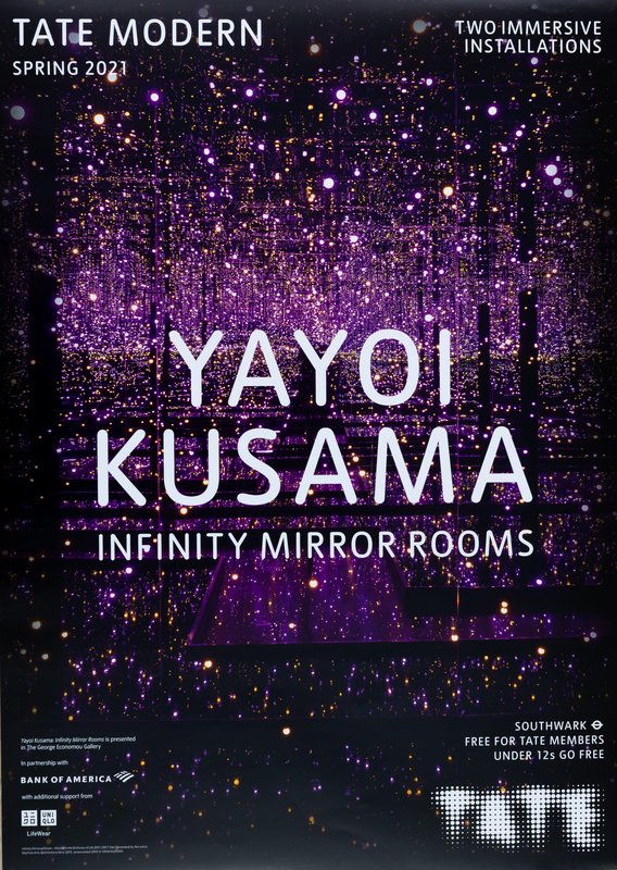 Infinity Mirror Rooms Poster after Yayoi Kusama for sale at Pamono