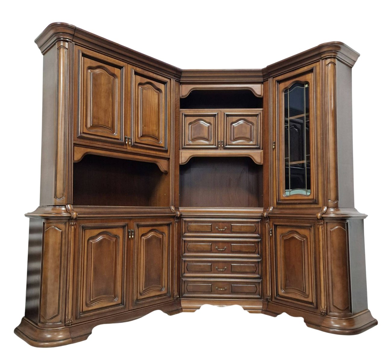 Massive Corner Cabinet Library for sale at Pamono