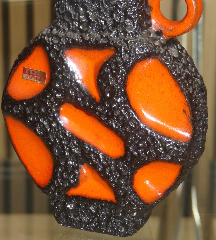 Ceramic Banjo Vase from Roth, 1970s for sale at Pamono